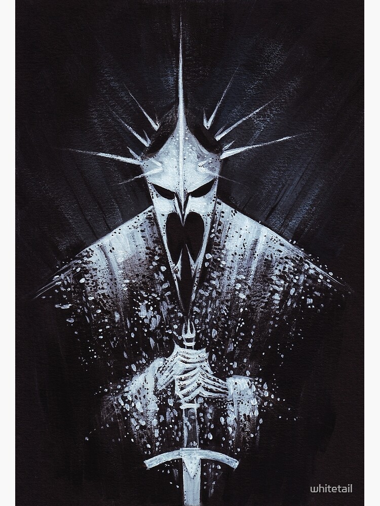 "Witch-king of Angmar" Art Print for Sale by whitetail | Redbubble