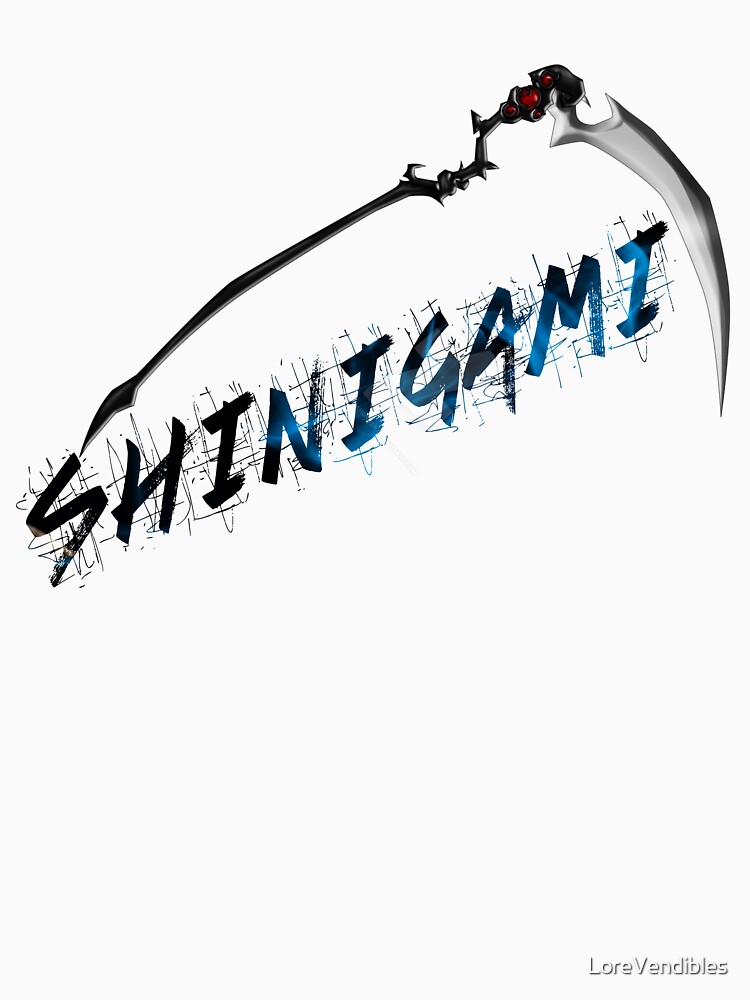 "Shinigami of Death, Grim Reaper in Anime Style" T-shirt for Sale by ...
