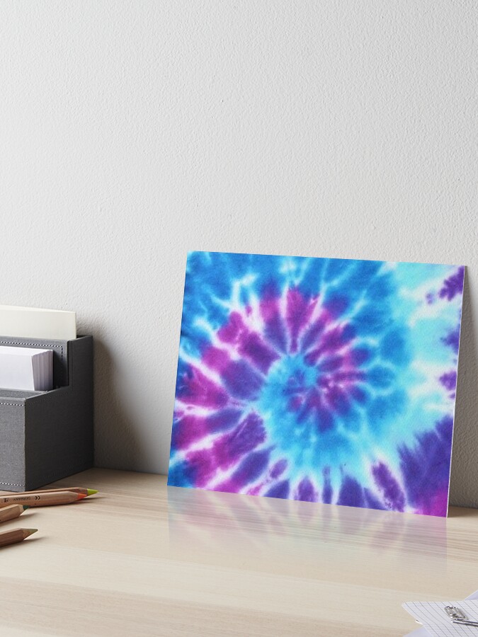 "Blue and Purple Tie Dye" Art Board Print for Sale by Natalie Wilson ...