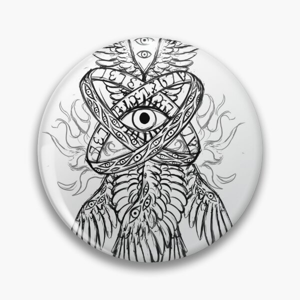 Ophanim Pins and Buttons | Redbubble