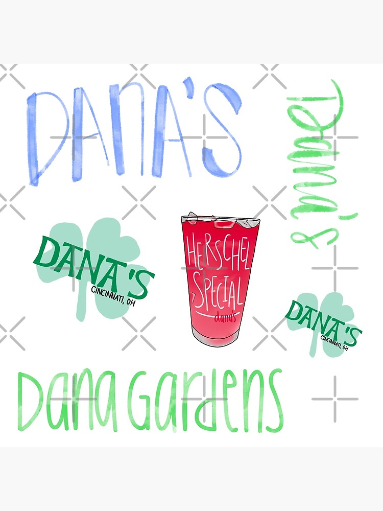 "Dana Gardens Sticker Pack" Poster by AlishaMSchil | Redbubble