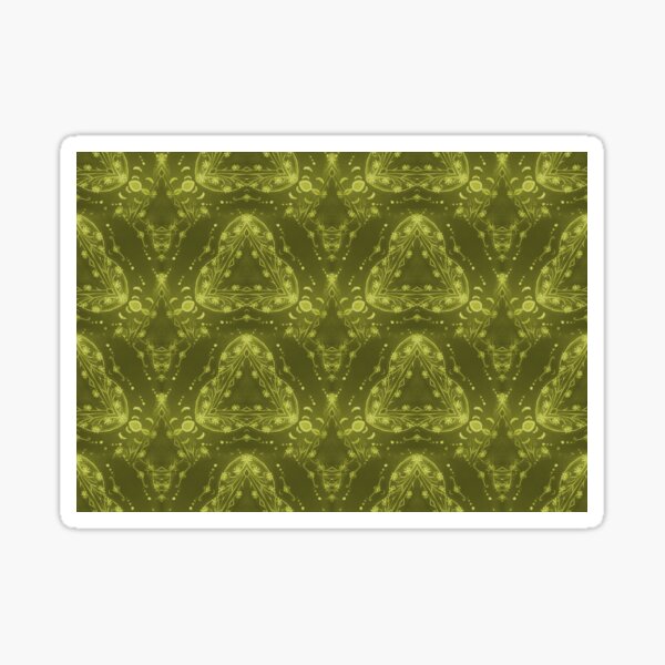 "Triangular Symbol - Cosmic Sign of Nature" Sticker by ckylin | Redbubble