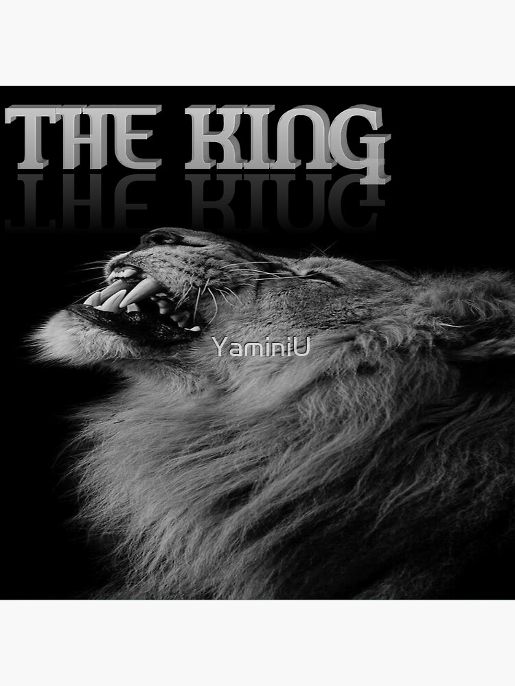 "THE KING is BACK" Poster for Sale by YaminiU | Redbubble