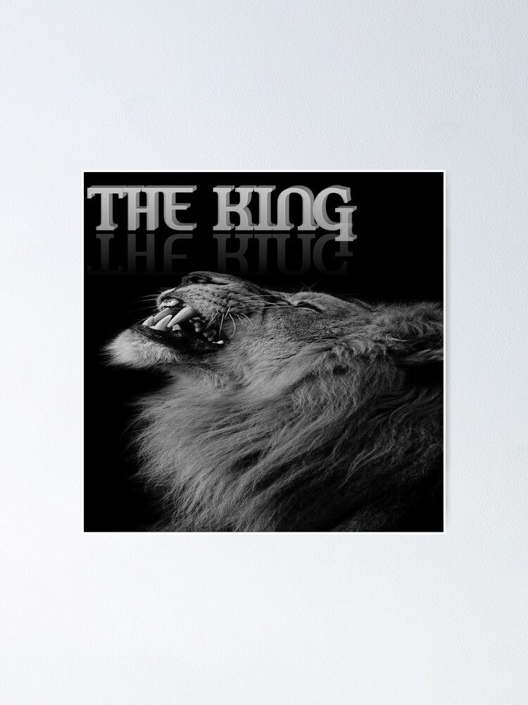 "THE KING is BACK" Poster for Sale by YaminiU | Redbubble
