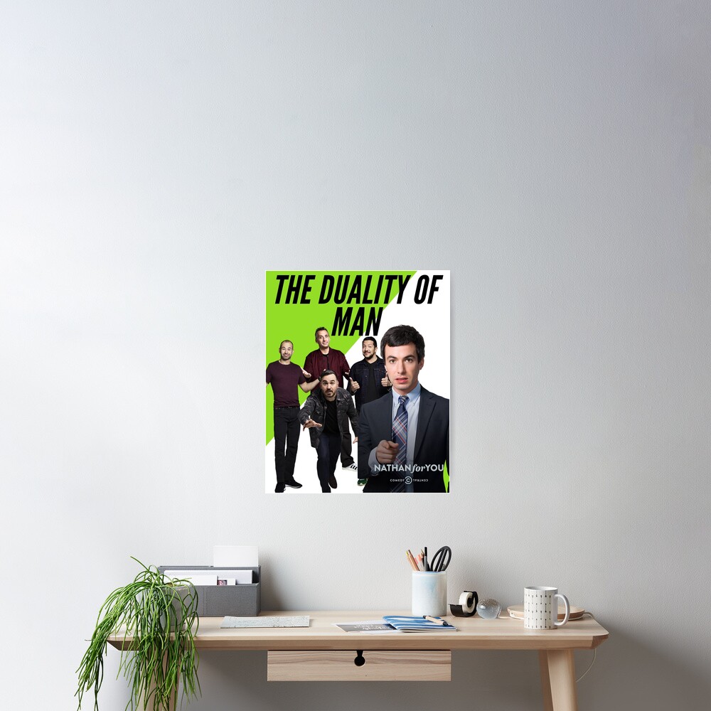 "custom - the duality of man " Poster by fordmadison | Redbubble