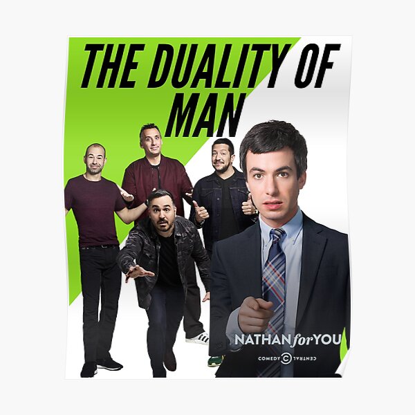 "custom - the duality of man " Poster by fordmadison | Redbubble