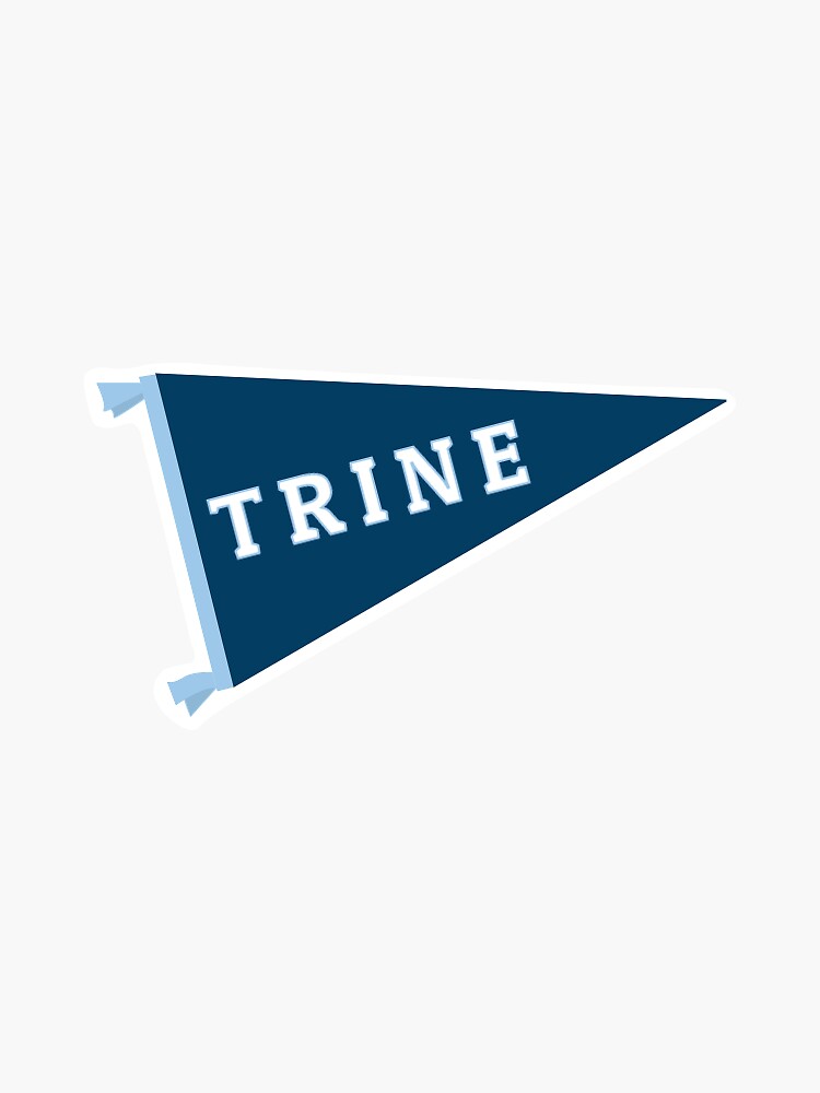 "Trine University pennant sticker" Sticker for Sale by lindsey788 ...