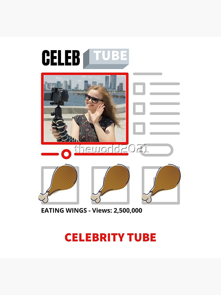"CELEB TUBE - Celebrity Tube" Coasters (Set of 4) for Sale by ...