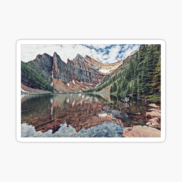 "Lake Agnes- Banff National Park, Canada" Sticker for Sale by ...