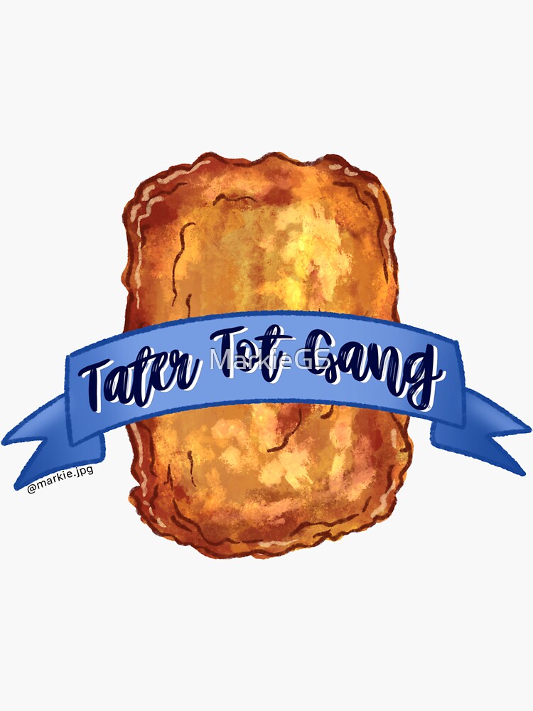 Tater Tot Gang Sticker sold by Grissel | SKU 46834491 | 65% OFF Printerval