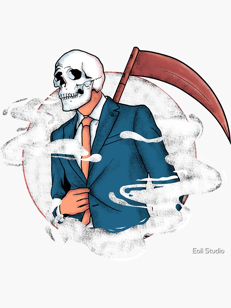 "business man" Sticker for Sale by Douglasstencil | Redbubble