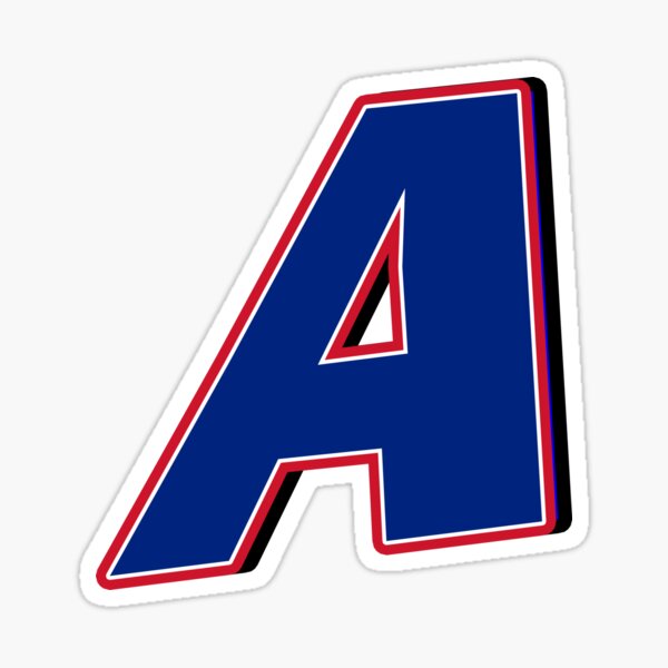 "The Letter A sticker" Sticker by theianfox | Redbubble