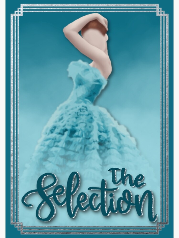 "The Selection Book Cover Art Stickers and More" Art Print by LizJim ...