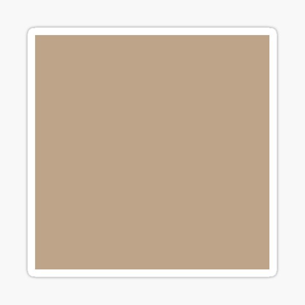 "caramel frappe color" Sticker for Sale by ImagineKaye | Redbubble