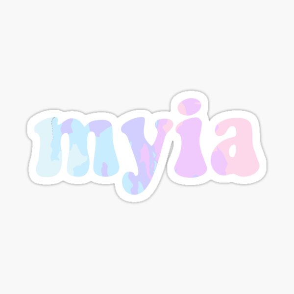 "Pastel Myia" Sticker by srann21 | Redbubble