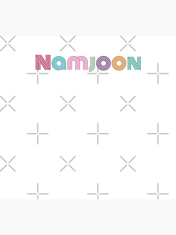 "BTS Kim Namjoon Dynamite Font" Socks by serendipitousMT | Redbubble