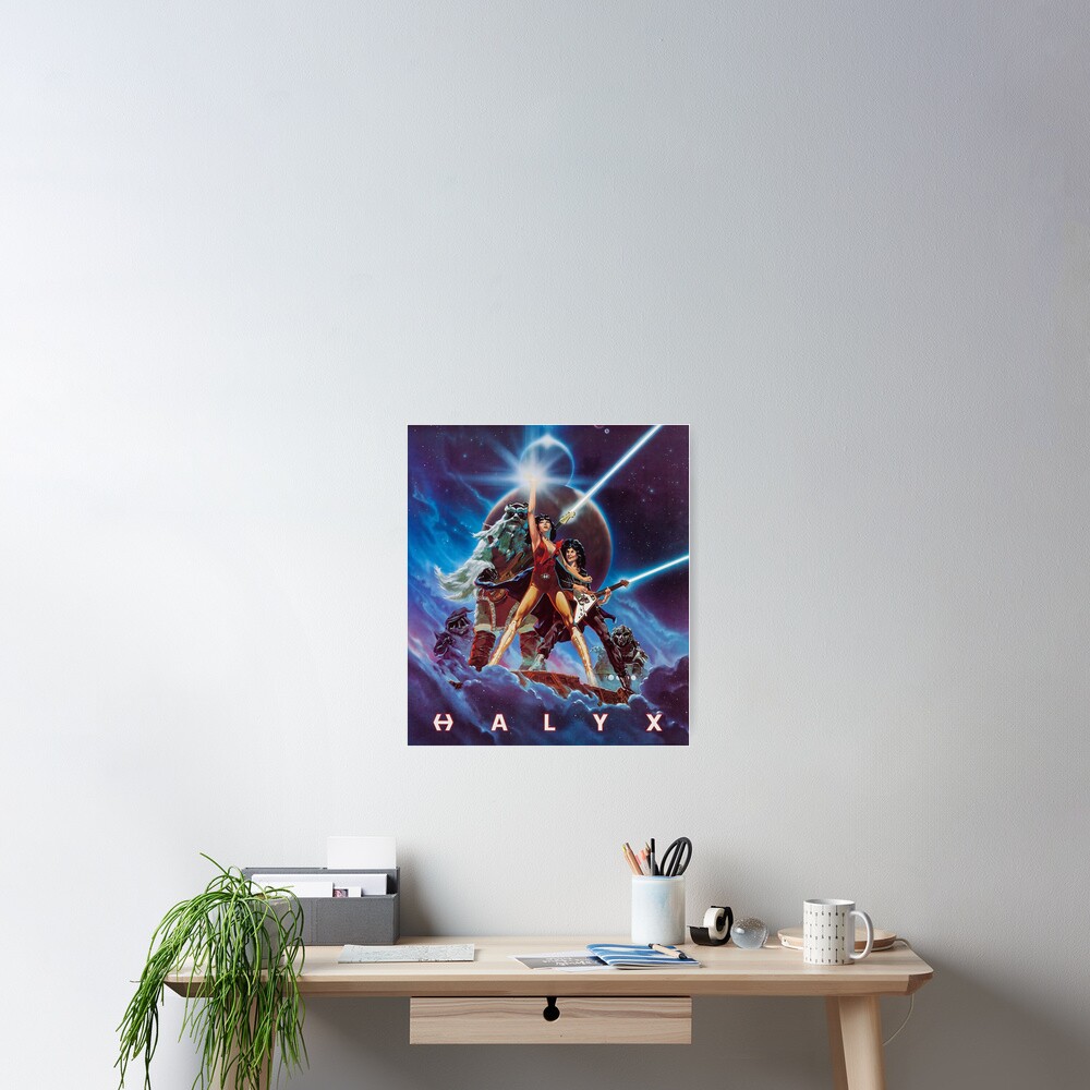 "HALYX" Poster for Sale by FandomTrading | Redbubble