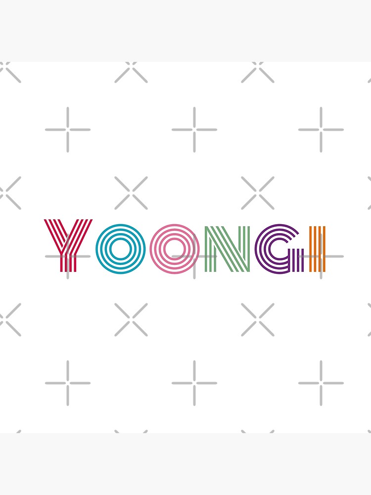 "BTS Min Yoongi Dynamite Font" Poster for Sale by serendipitousMT ...