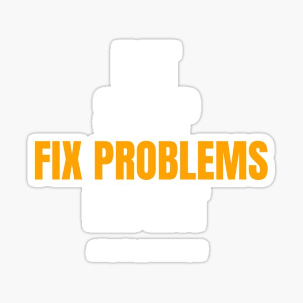 "A Structural Engineer fix problems" Sticker for Sale by Flexys | Redbubble