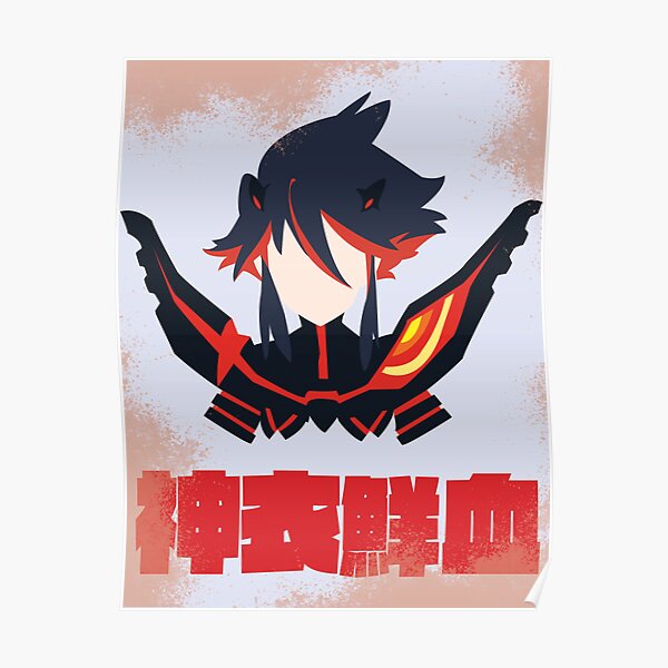 "Kamui Senketsu" Poster for Sale by myukai | Redbubble