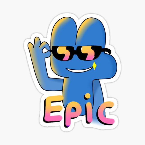 Bfb Four With Sunglasses Sticker For Sale By Pilorax Redbubble