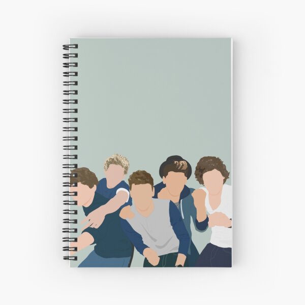 "One Direction" Spiral Notebook for Sale by camiferm | Redbubble