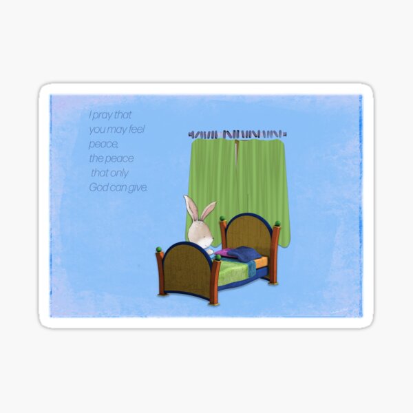 "A Prayer for Peace" Sticker by slclark | Redbubble
