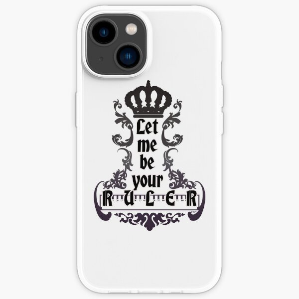 "Let me be your ruler - Lorde Royals Lyrics" iPhone Case for Sale by ...