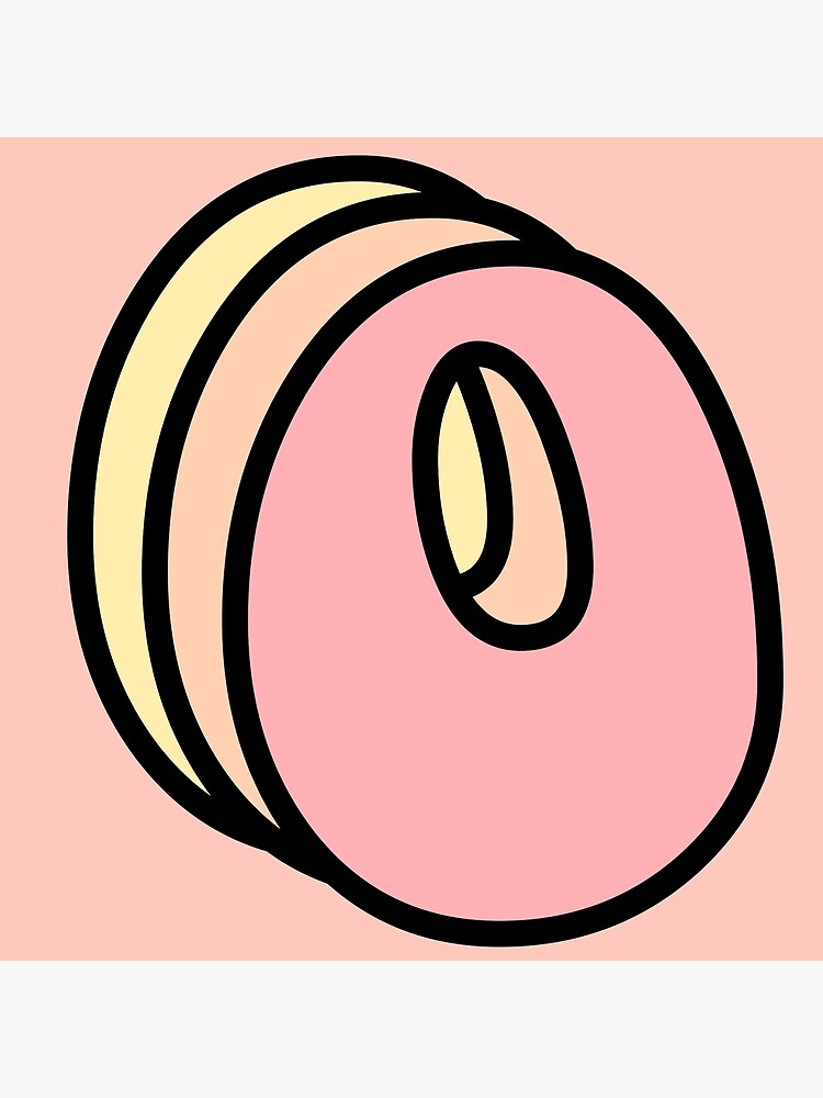 "Pink Aesthetic Groovy Letter O" Photographic Print for Sale by ...