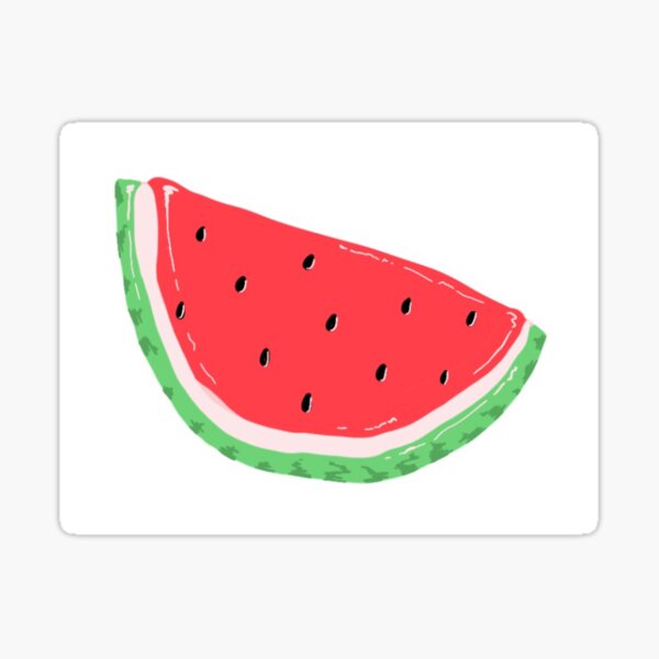 "watermelon slice" Sticker by summerwoodland | Redbubble