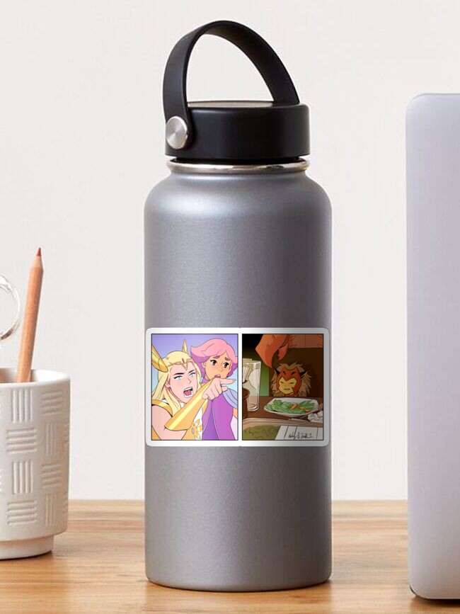 "She-Ra Yelling At Catra Meme" Sticker for Sale by tazycrazy | Redbubble