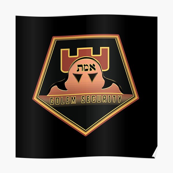 "GSS Logo" Poster for Sale by GolemSecurity | Redbubble