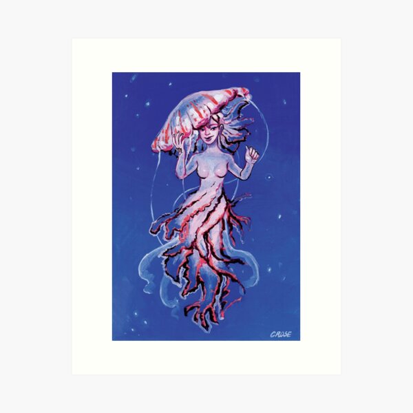 Art & Collectibles Painting Original fantasy painting A mermaid in ...