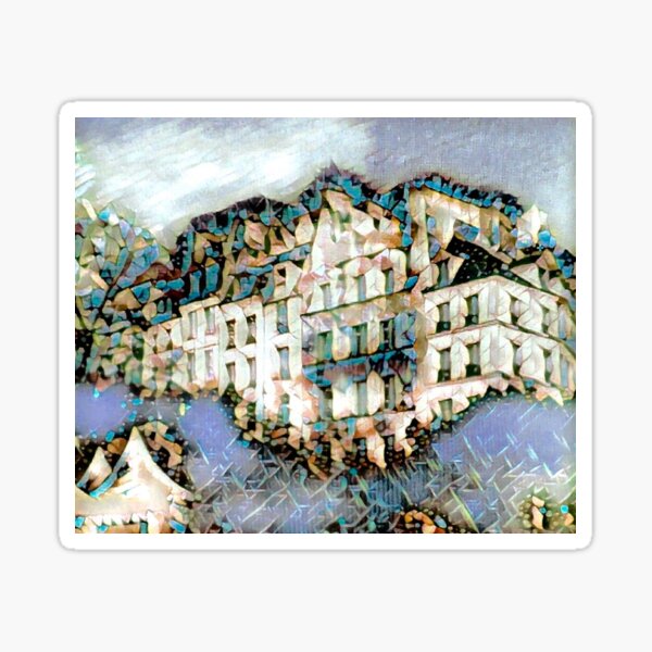 "Paris Apartments " Sticker for Sale by stewstudio | Redbubble