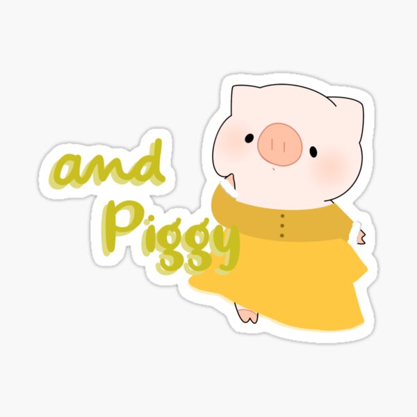 And Piggy” Pigilton (Hamilton, but pigs)" Sticker for Sale by Pop-Sugar ...