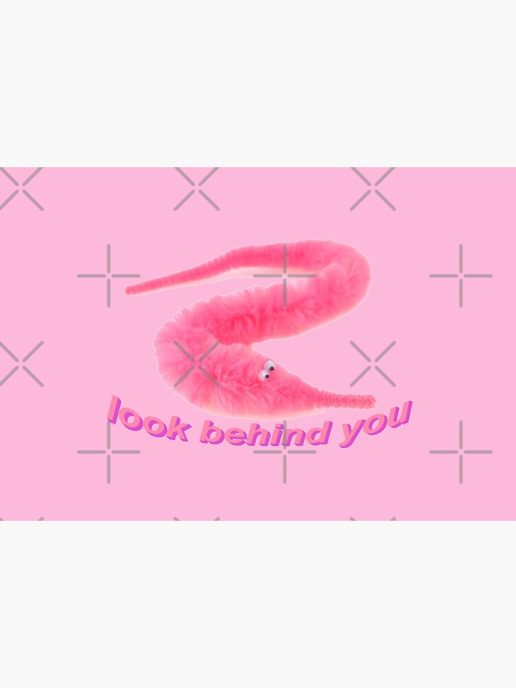 "look behind you worm on a string" Mask for Sale by claire-mcculley ...