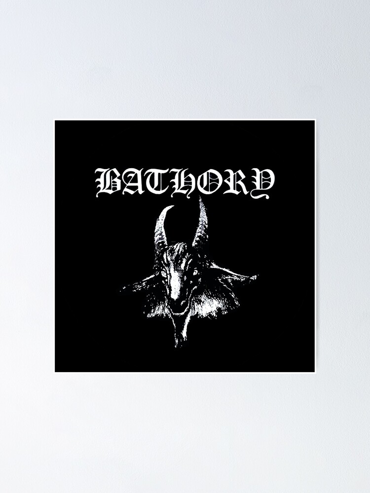 "Bathory Black Metal Design" Poster by NovayaMuzyka | Redbubble