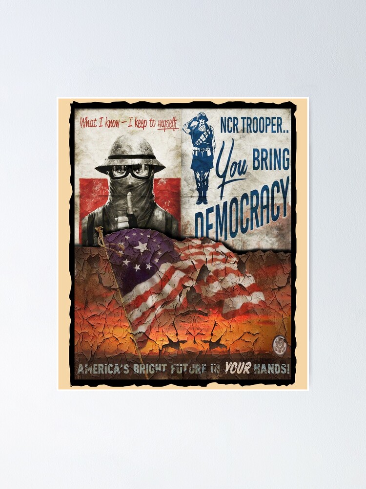 "NCR Trooper posters" Poster for Sale by DBnation | Redbubble