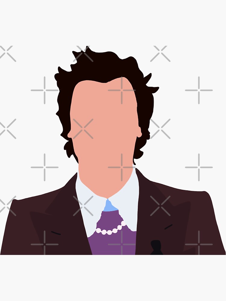 "Harry Styles Silhouette Pt 2" Sticker for Sale by LinhlyHarwell13 ...