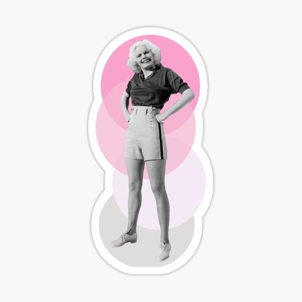 "Jean Harlow: Adorable Bombshell" Sticker for Sale by RecklessRosey ...
