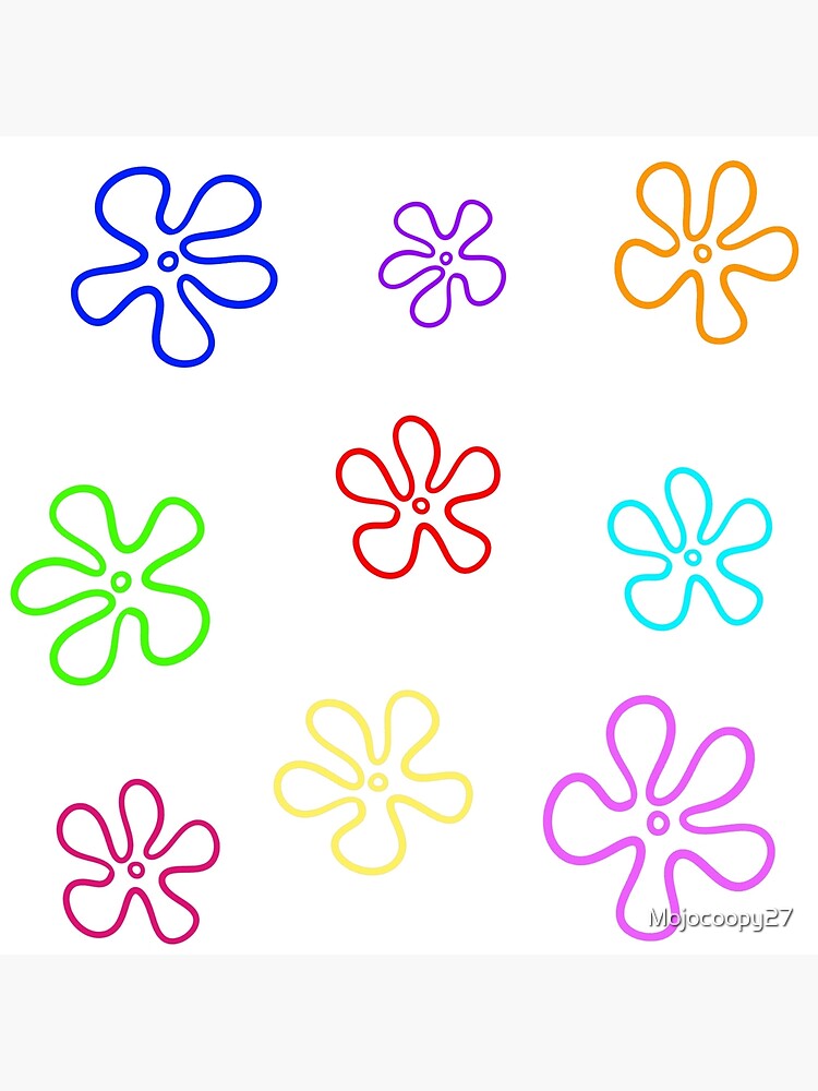 "Flower Clouds Spongebob" Photographic Print for Sale by Mojocoopy27 ...