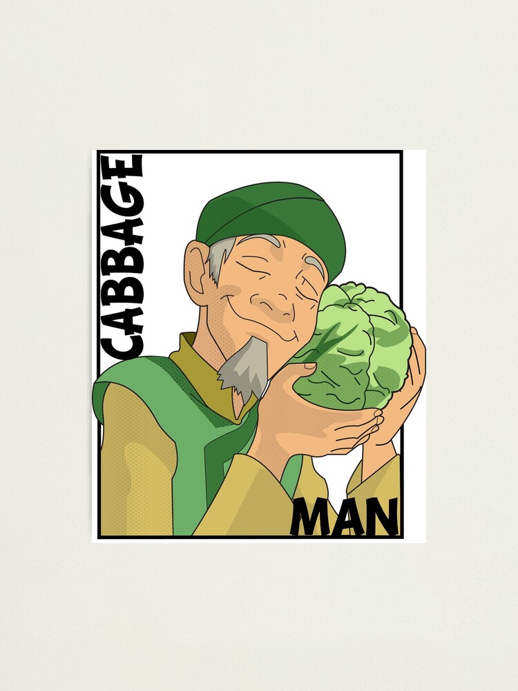 "Cabbage Man; The Avatar Series" Photographic Print by BrittanyCollins ...