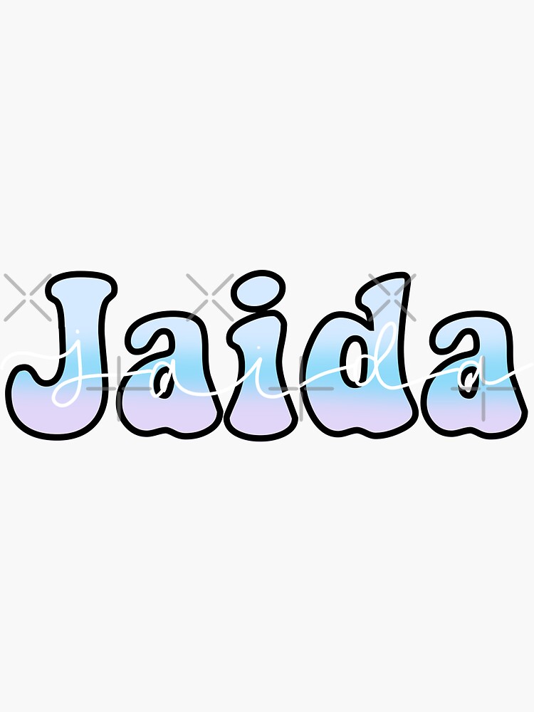 "Jaida custom" Sticker for Sale by chloemadesigns | Redbubble