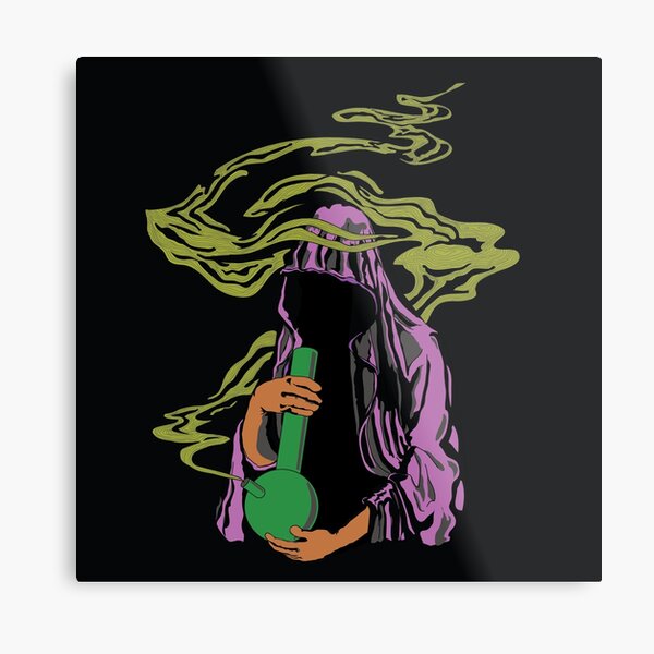 Weed Wizard Metal Prints | Redbubble