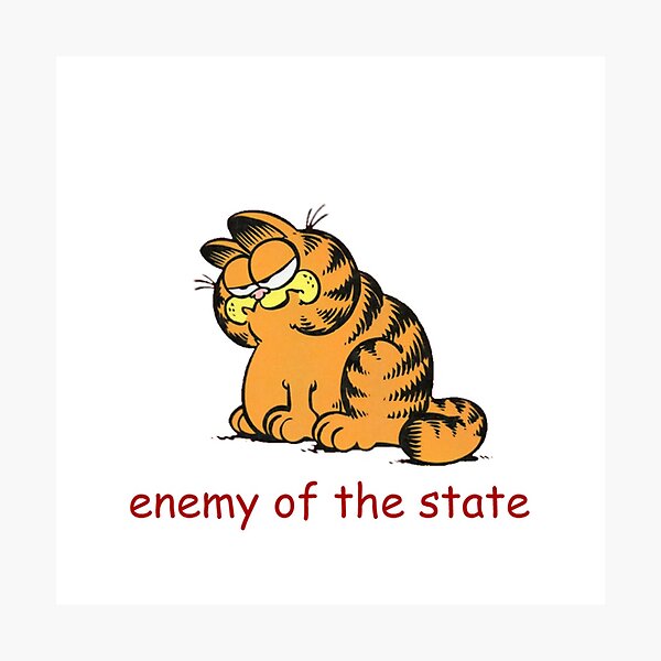 "Comrade Garf" Photographic Print by KennMila | Redbubble