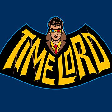 "Time Lord Logo" Sticker for Sale by harebrained | Redbubble