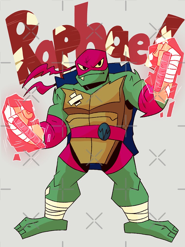 "ROTTMNT- Raphael" T-shirt for Sale by Giraffenecc | Redbubble ...
