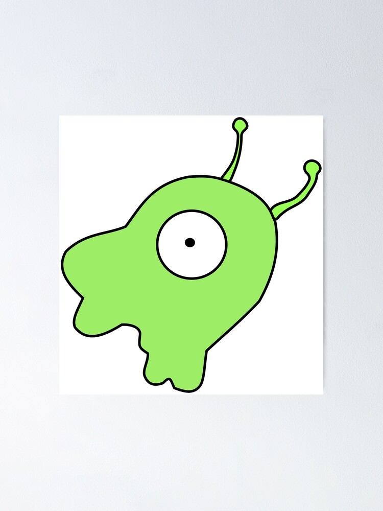 "Brain Slug" Poster by lmmanning | Redbubble