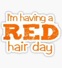 Red Hair: Stickers | Redbubble