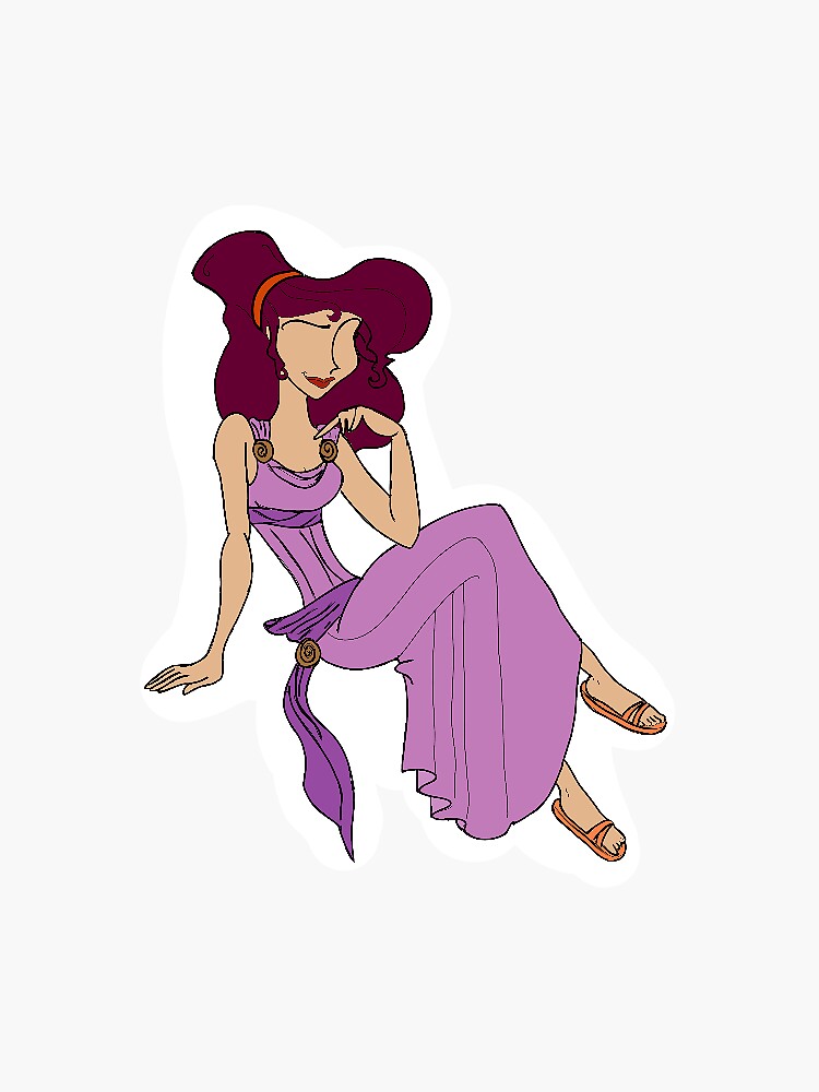 "Meg " Sticker for Sale by EmagineStickers | Redbubble